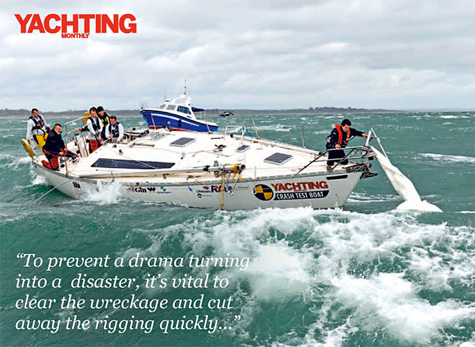 How to Cope with a Yacht Dismasting - Admiral Marine